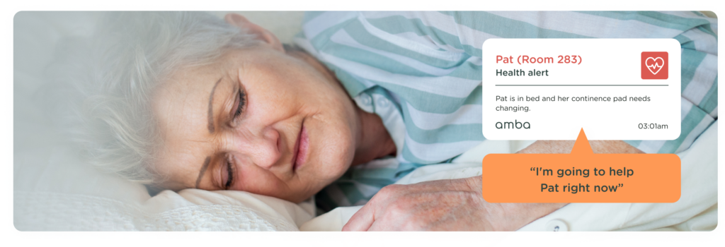 Continence Management & Monitoring for Care Homes | Amba